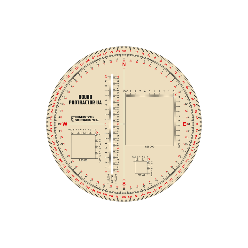 ЛІНІЙКА PROTRACTOR ROUND – PSDinfo